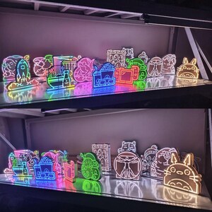 Yoshi Led Light Box, Dinosaur Wall Art Decor, Personalized Light Sign ...