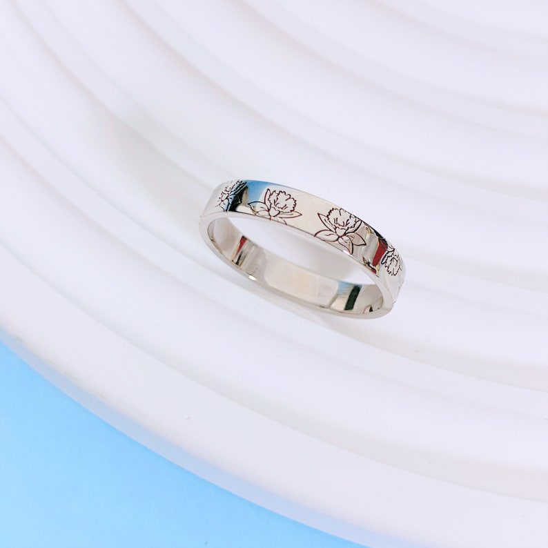 Family Bloom Ring Multiple Birth Flower Bouquet Customized - Etsy