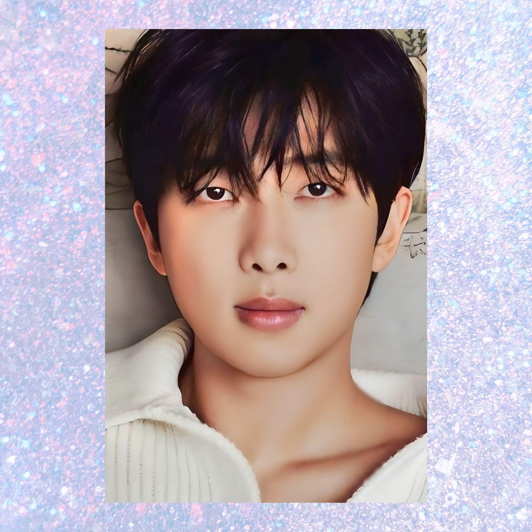 BTS RM Metallic Photo Print - Etsy