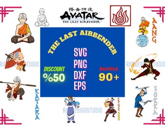 Last Airbender Svg - Etsy