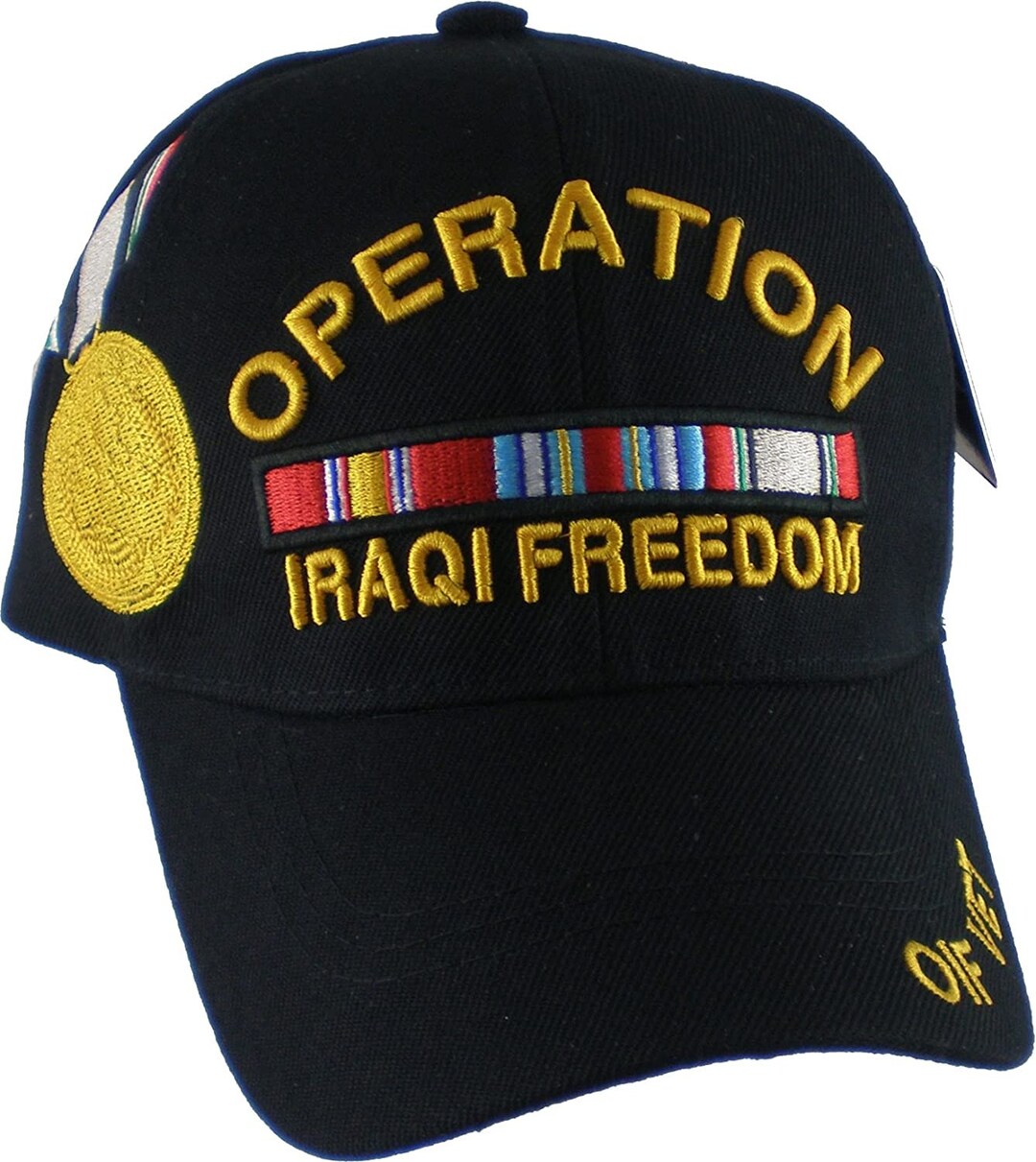US Military Operation Iraqi Freedom Ribbon Medal Black Adjustable ...