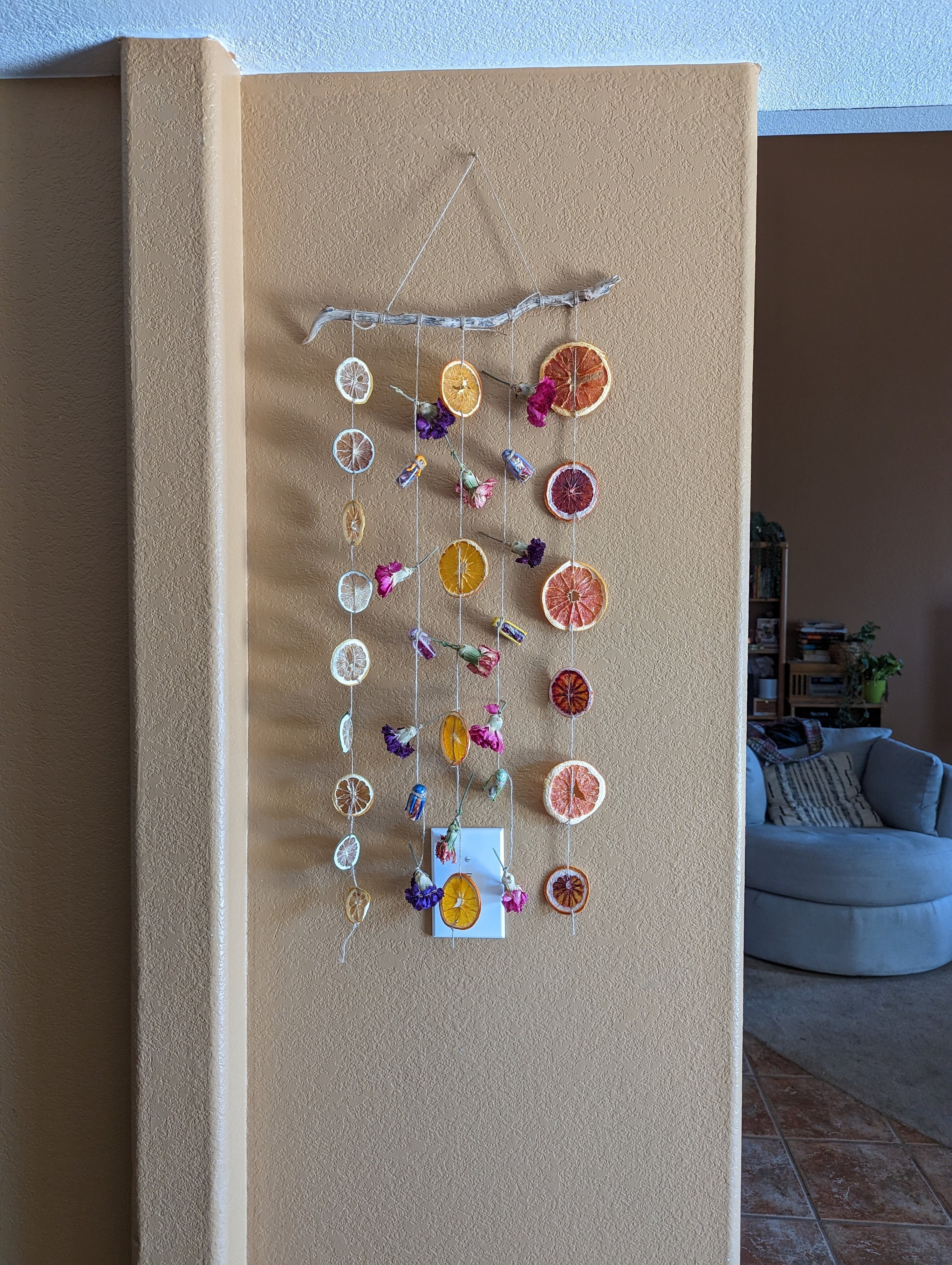 Dried Orange Garland Hanging Dried Flowers Apothecary Jars - Etsy