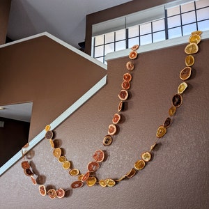 Orange Garland, IMPERFECT, Grapefruit Garland, Dried Citrus, Natural ...