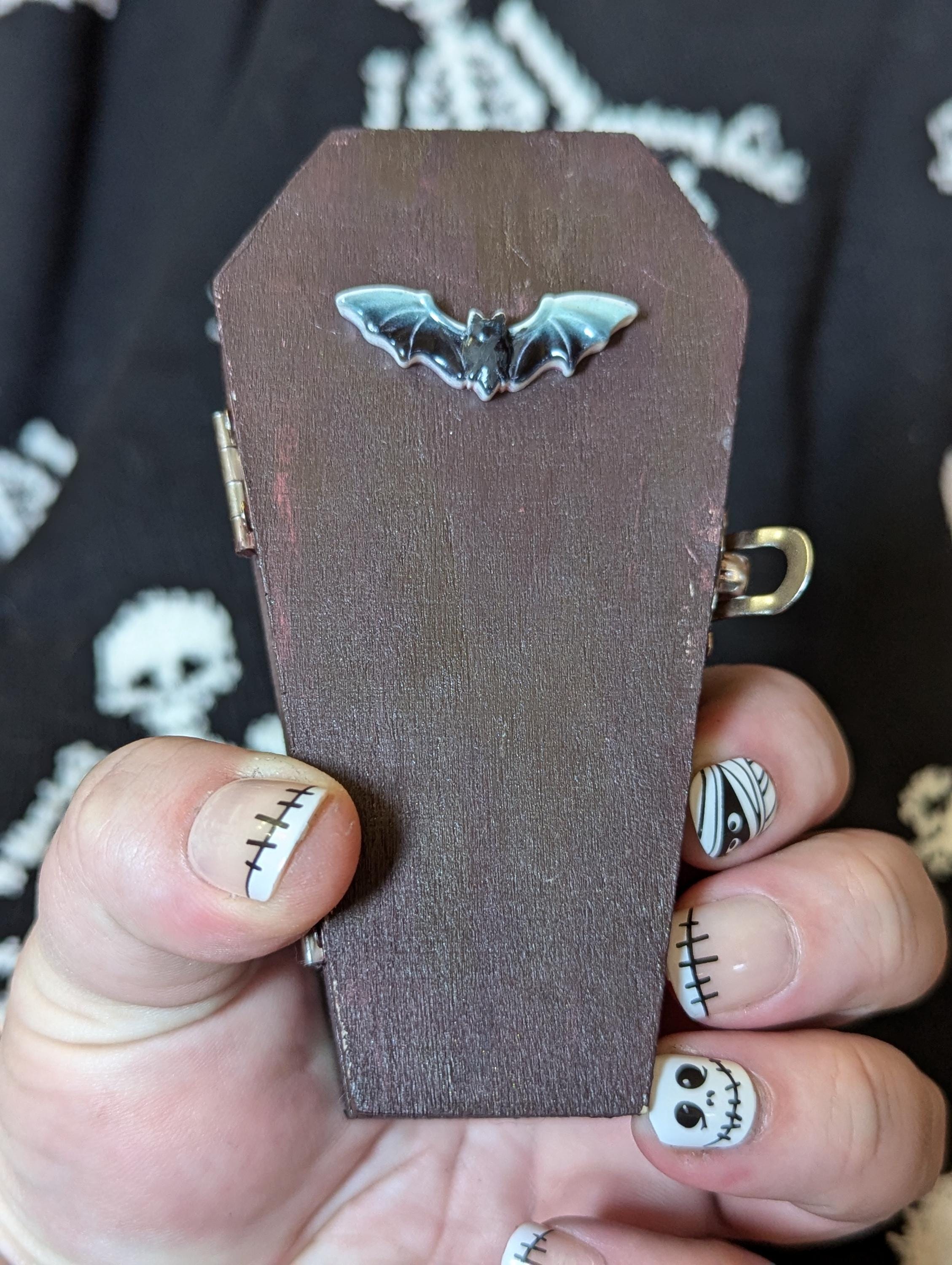 Miniature Fairy Coffin Diorama: Polymer Clay Witchy Decor - Etsy