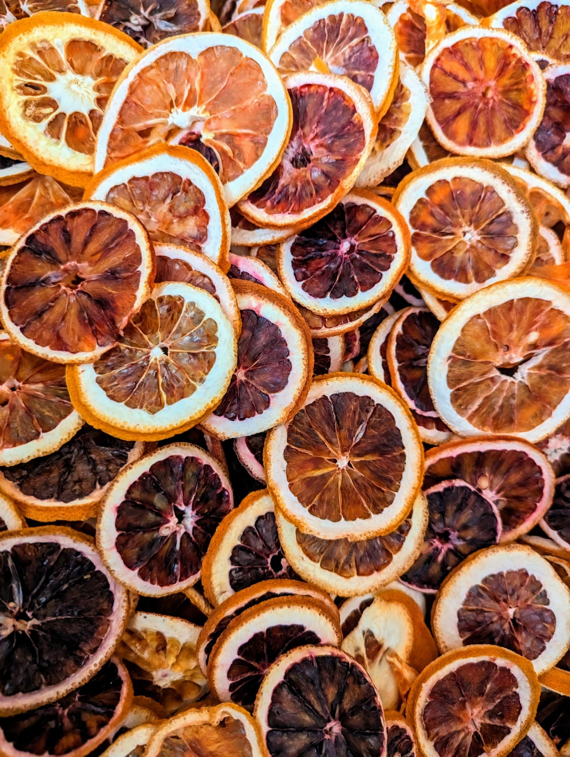 Dried Citrus Curtain: Real Fruit Suncatcher, Rustic Home Decor - BULK ...