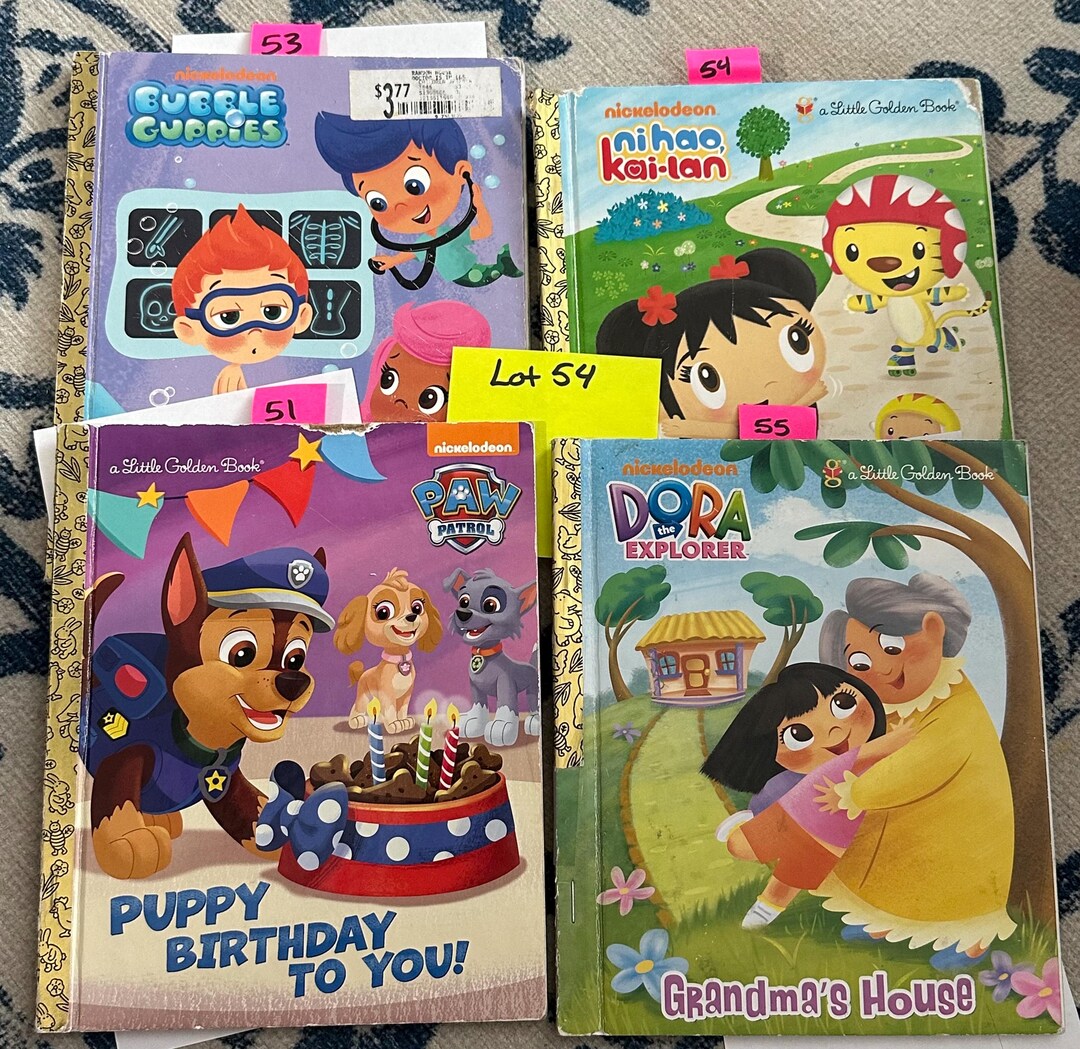 Little Golden Book Colletions: Farms, Baby, Nickelodeon - Etsy
