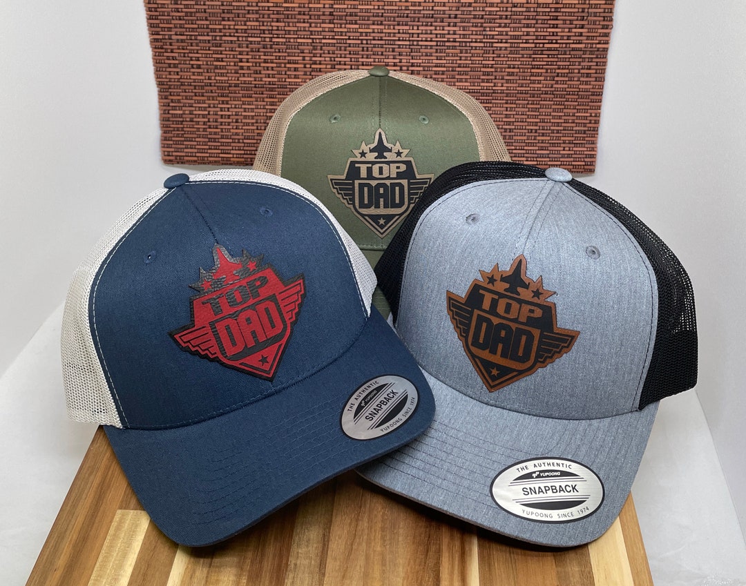 Custom Dad Patch Hat, New Father Gift, Gift for Husband, Trucker Hat ...