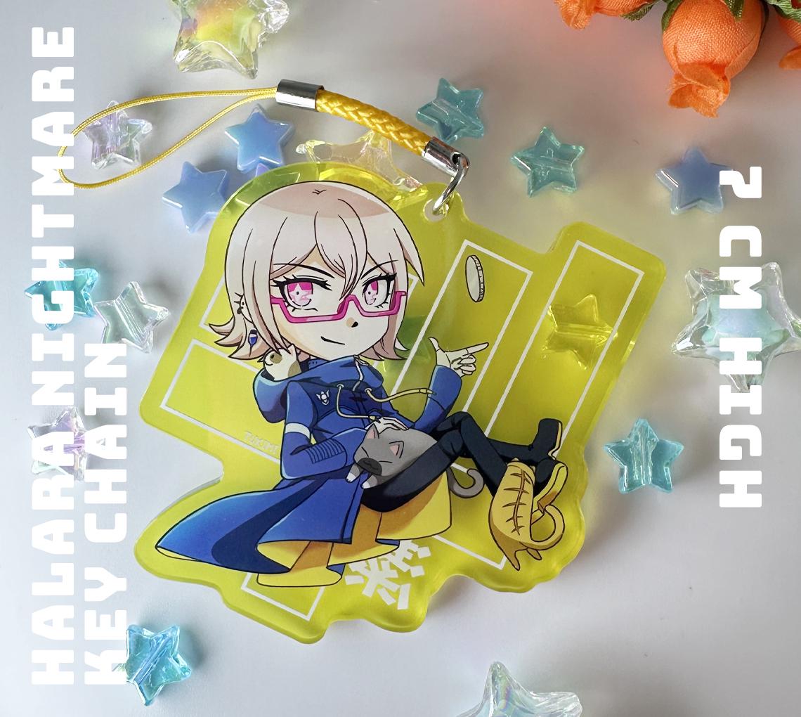 Yuma, Makoto, Shinigami, Halara, RAIN CODE Acrylic Charms Figure 7cmh ...