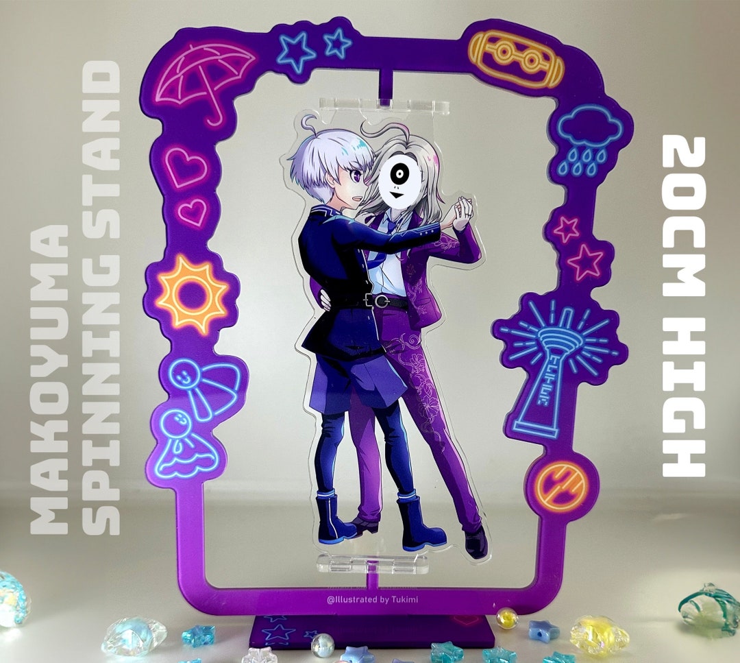 Makoto, Yuma RAIN CODE Acrylic Spinning Figure/stand 20cmh - Etsy