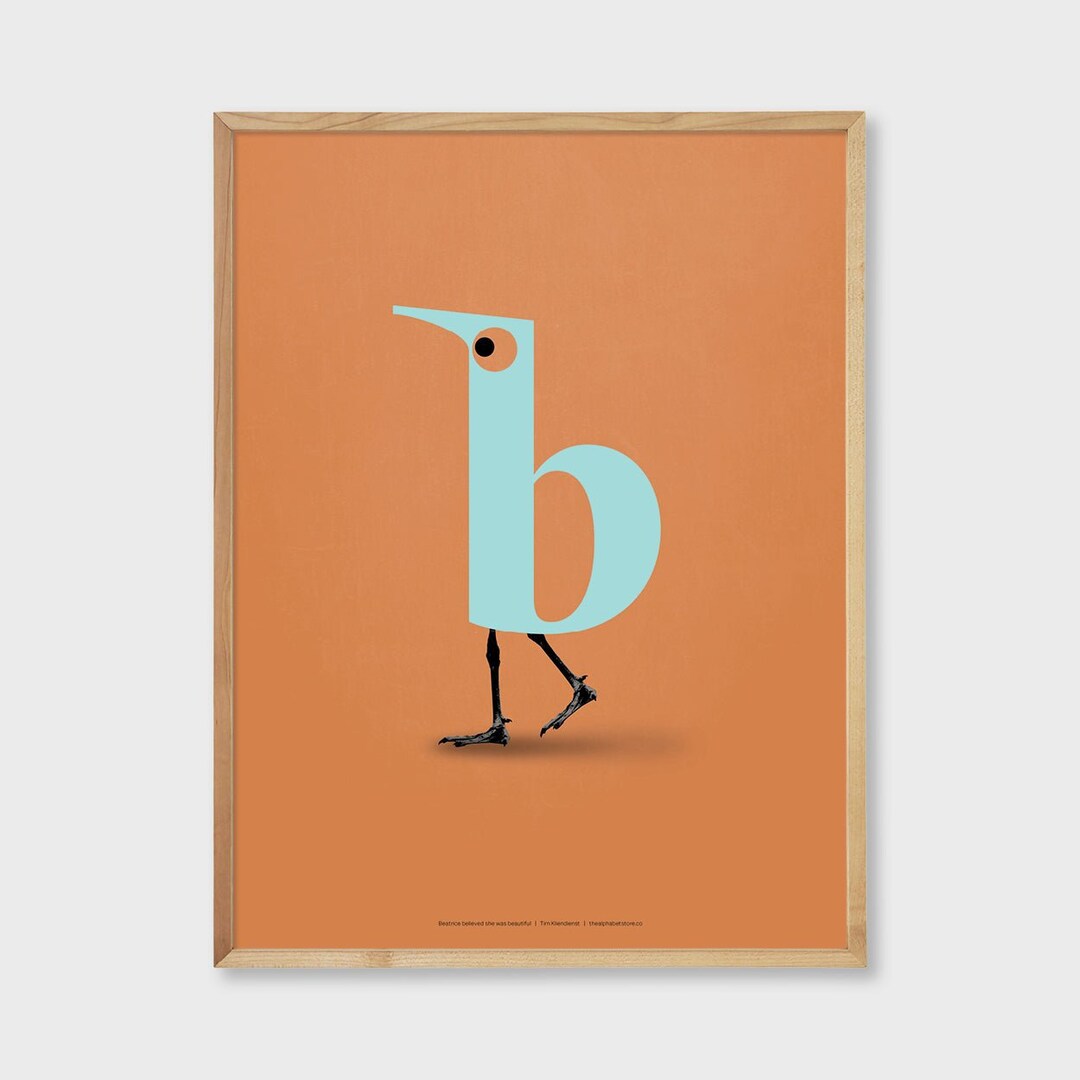Beatrice Letter B Art Print Alphabet Letters Fun Initial Etsy beatrice-letter-b-art-print-alphabet-letters-fun-initial-etsy
