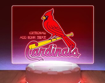 St Louis Cardinals Lamp - Etsy