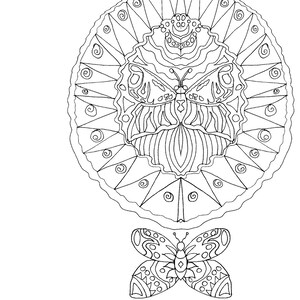 Printable Mandala Coloring Pages Kids Teens Adults - Etsy