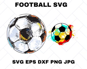 Soccer Ball SVG Files | Football Cut Files | Soccer Ball Vector Files ...