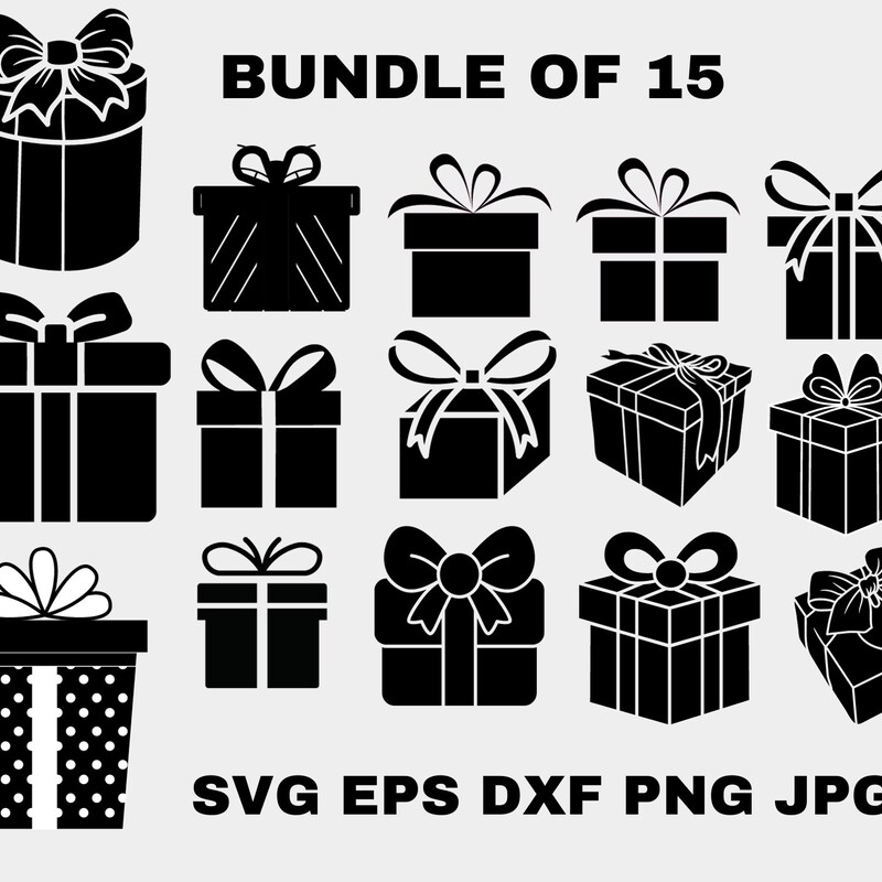 Presents Svg - Etsy