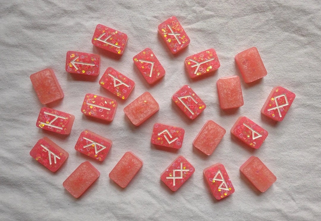 Custom Resin Elder Futhark Runes - Etsy