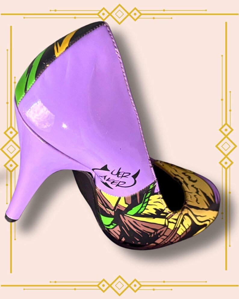 Retro Comic Book Pop Art Heels - Etsy