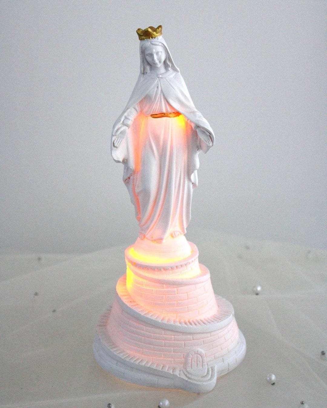 Mary (harissa) Musical Statue L Religious Gift L Mother L Harissa ...