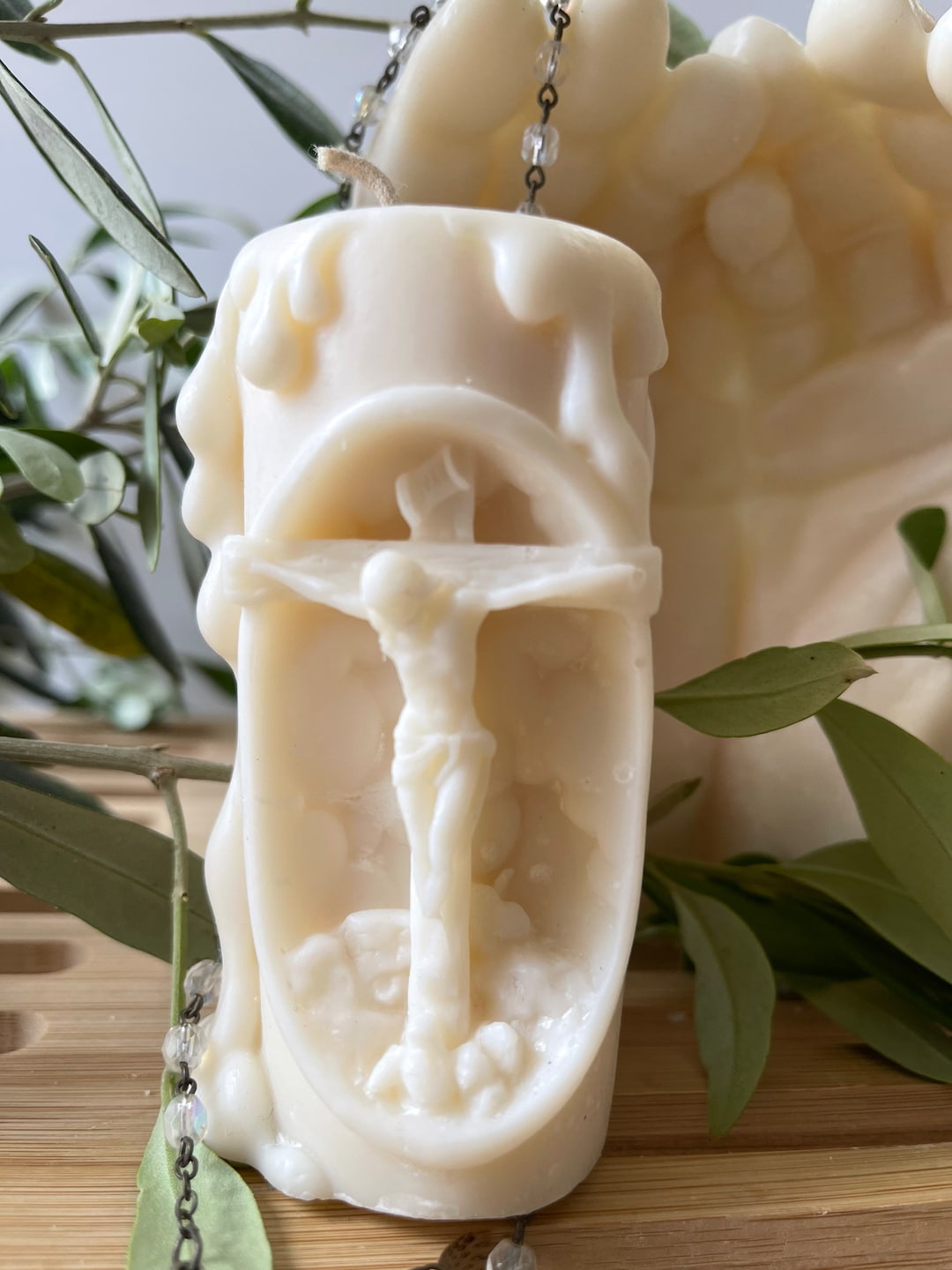 Jesus 3D Candle Crucifixion Religious Candle Jesus Scented Candle ...