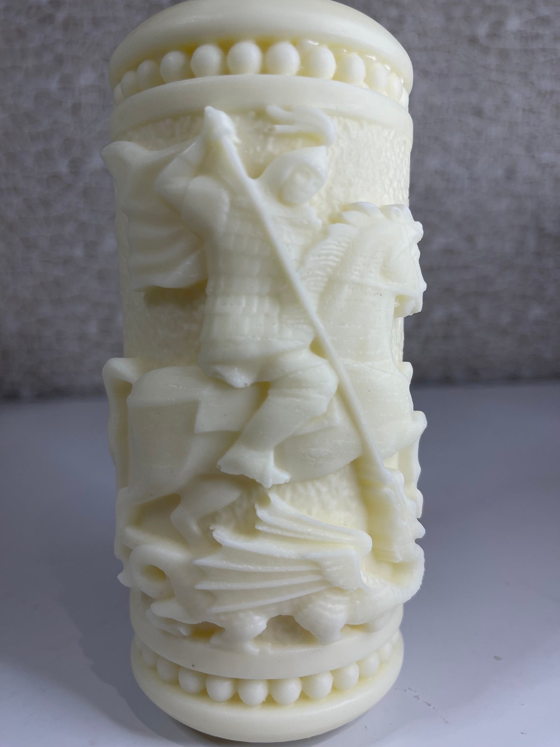 Saint Michael Archangel Candle L Saint George Candle L Mary & Jesus ...