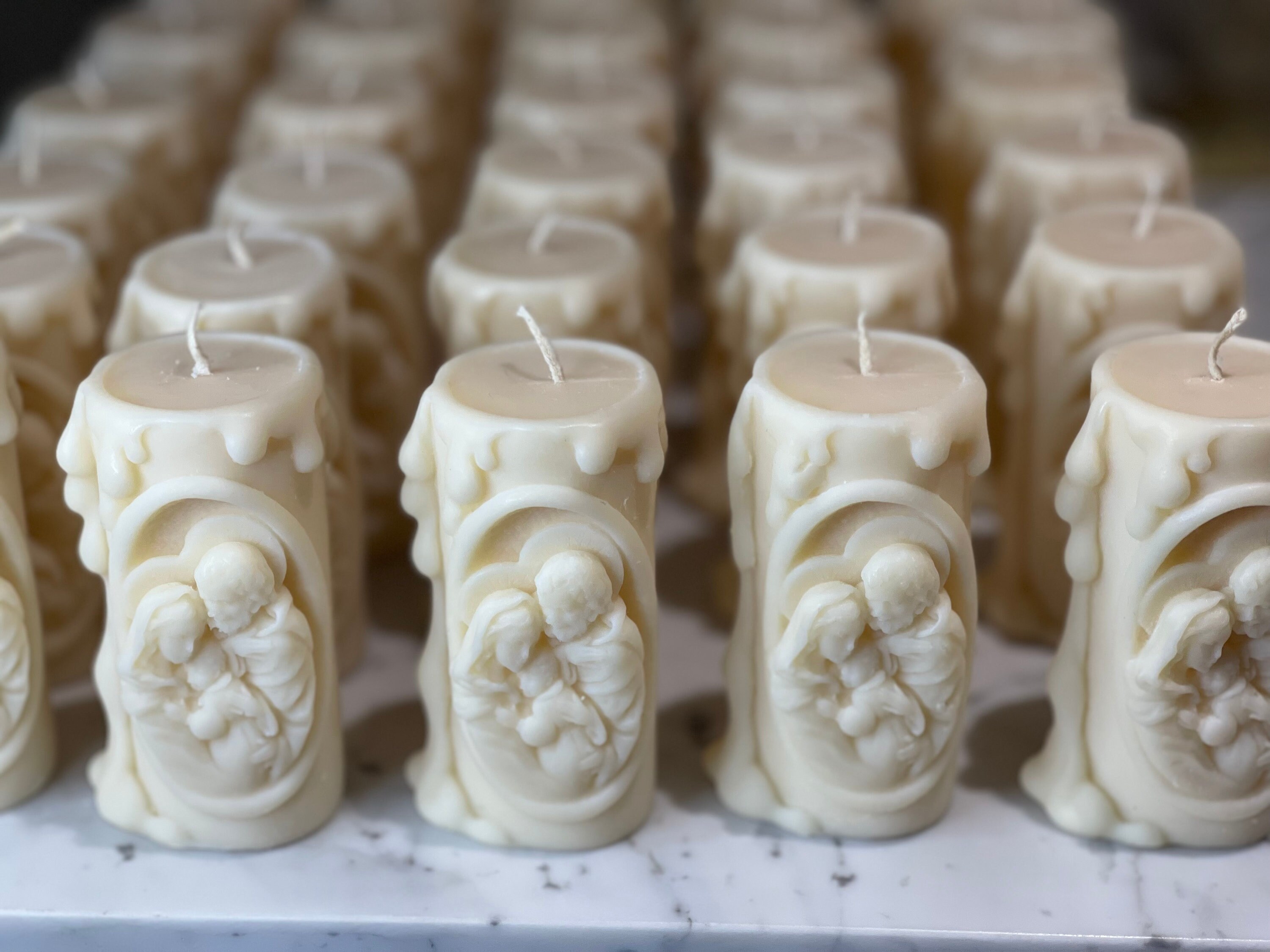 Holy Family 3D Candle | Holy Family | Handmade | Christmas Gift ...