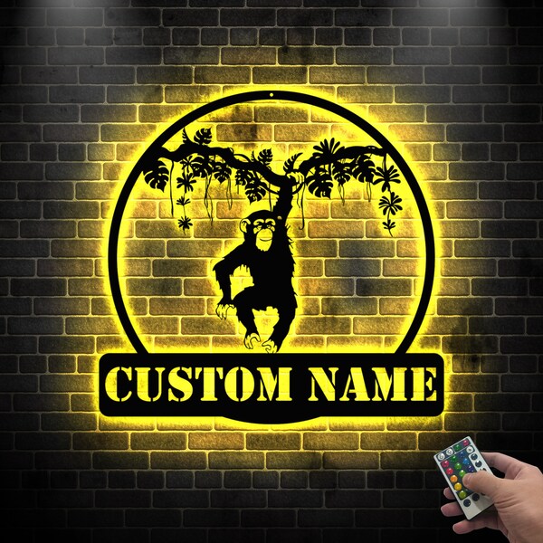 Monkey Nursery - Etsy