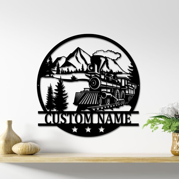 Train Sign - Etsy
