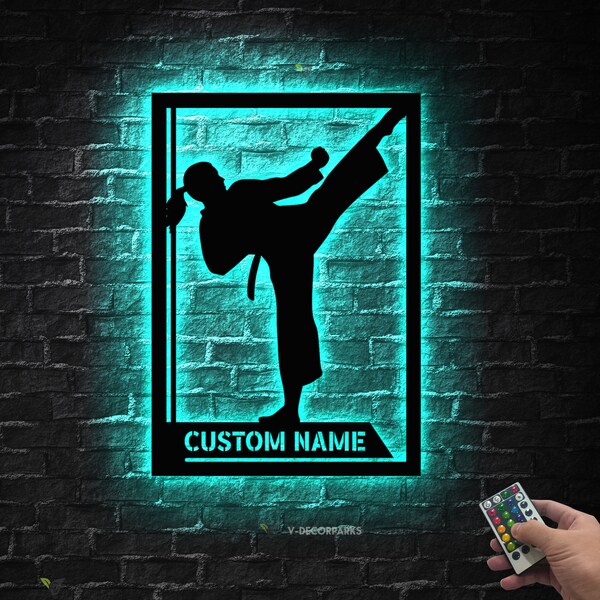 Led Korean Wall Art - Etsy
