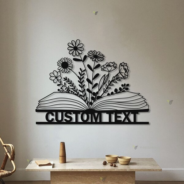 Custom Library Sign - Etsy