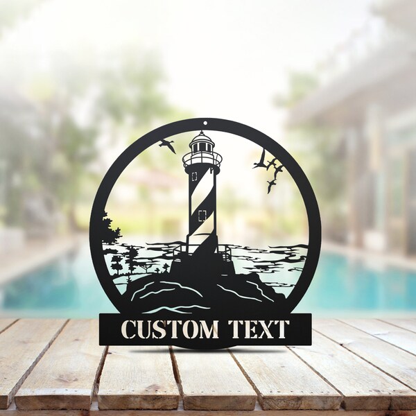 Metal Lighthouse - Etsy