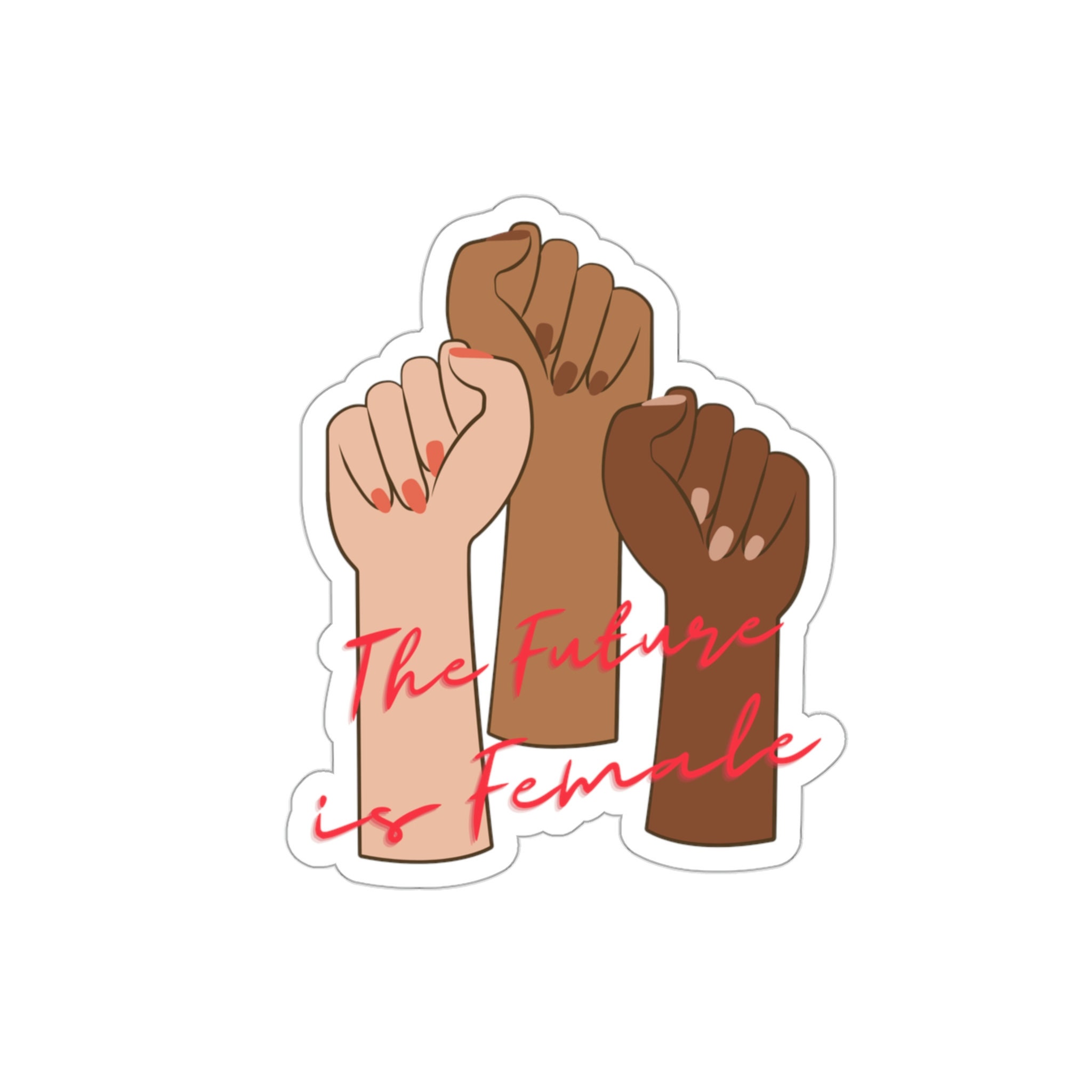 The Future is Female Sticker - Etsy
