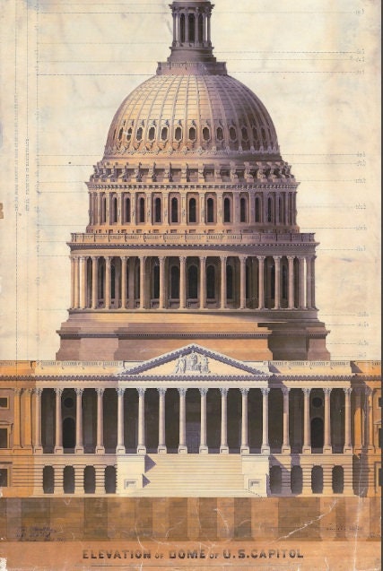 Capitol Building Architecture, Print 24x36 Unframed Poster, Satin - Etsy