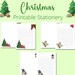 Christmas Stationery - Printable Christmas Themed Paper for Writing ...