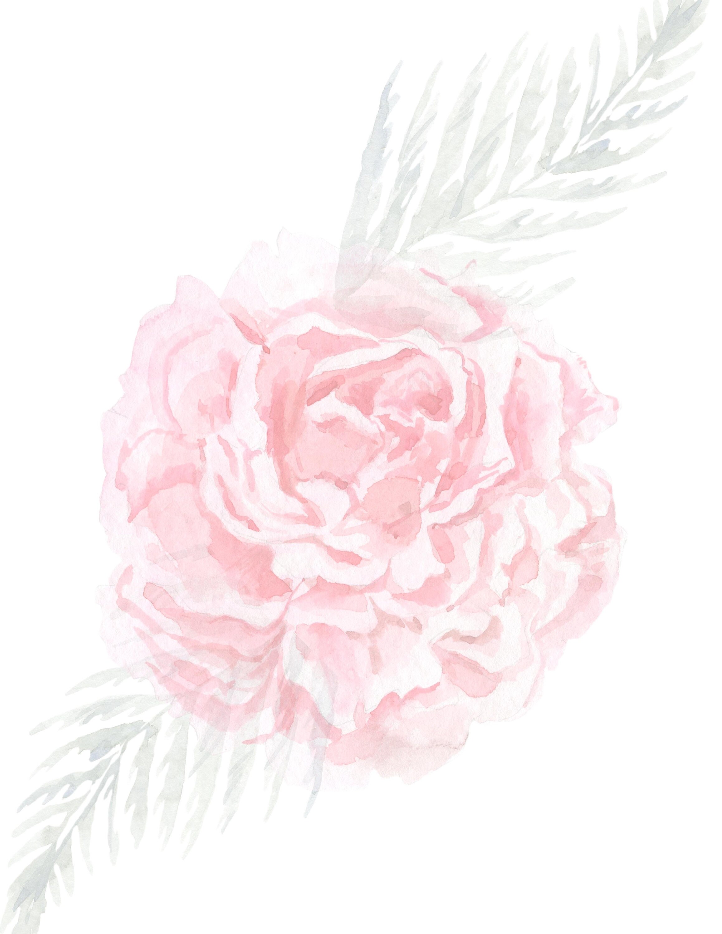 Printable Floral Stationery - Spring Writing Paper, Flowers, Decorative ...