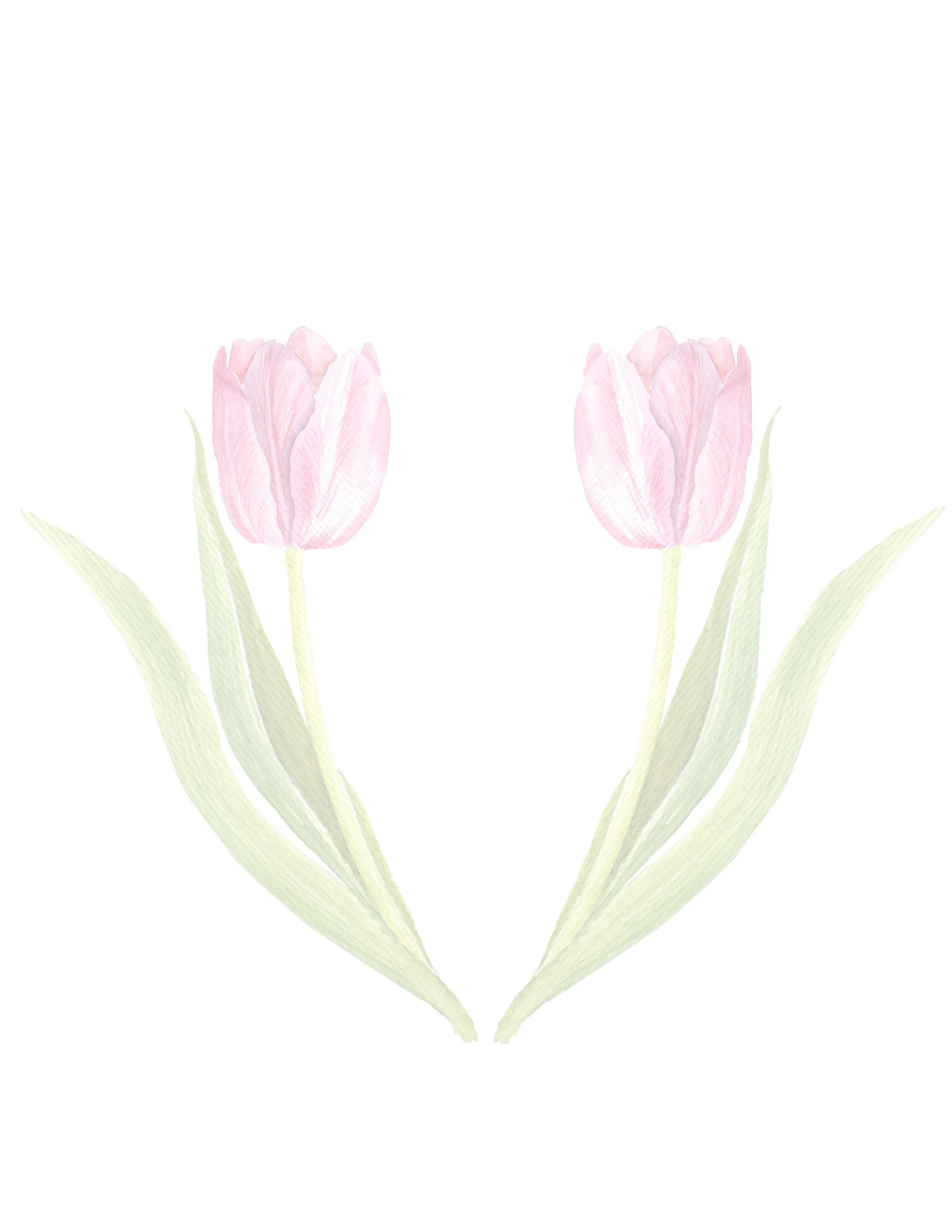 Printable Floral Stationery - Spring Writing Paper, Flowers, Decorative ...