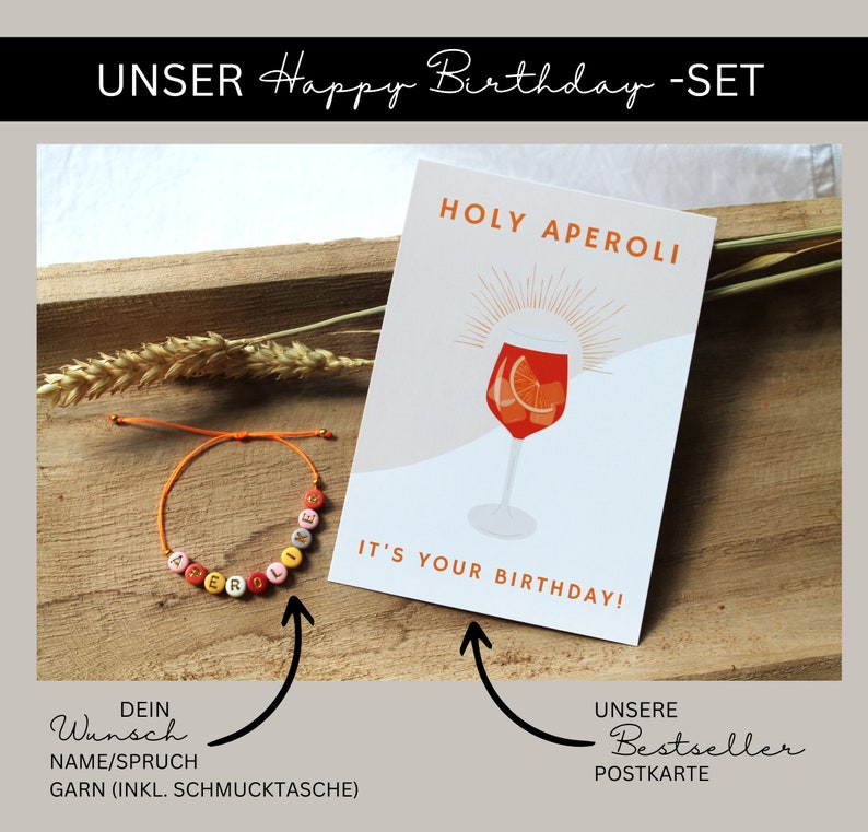 HOLY APEROLI Geburtstagskarte A6 Postkarte wahlweise mit - Etsy.de HOLY APEROLI Geburtstagskarte A6 Postkarte wahlweise mit - Etsy.de