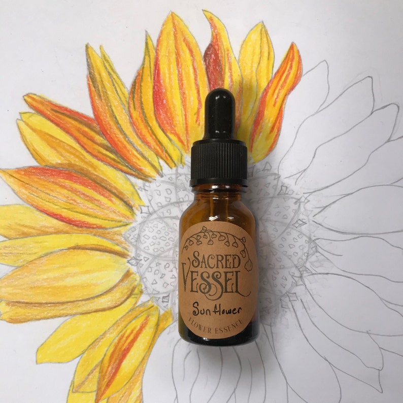 Sunflower "soul Radiance" Flower Essence - Etsy