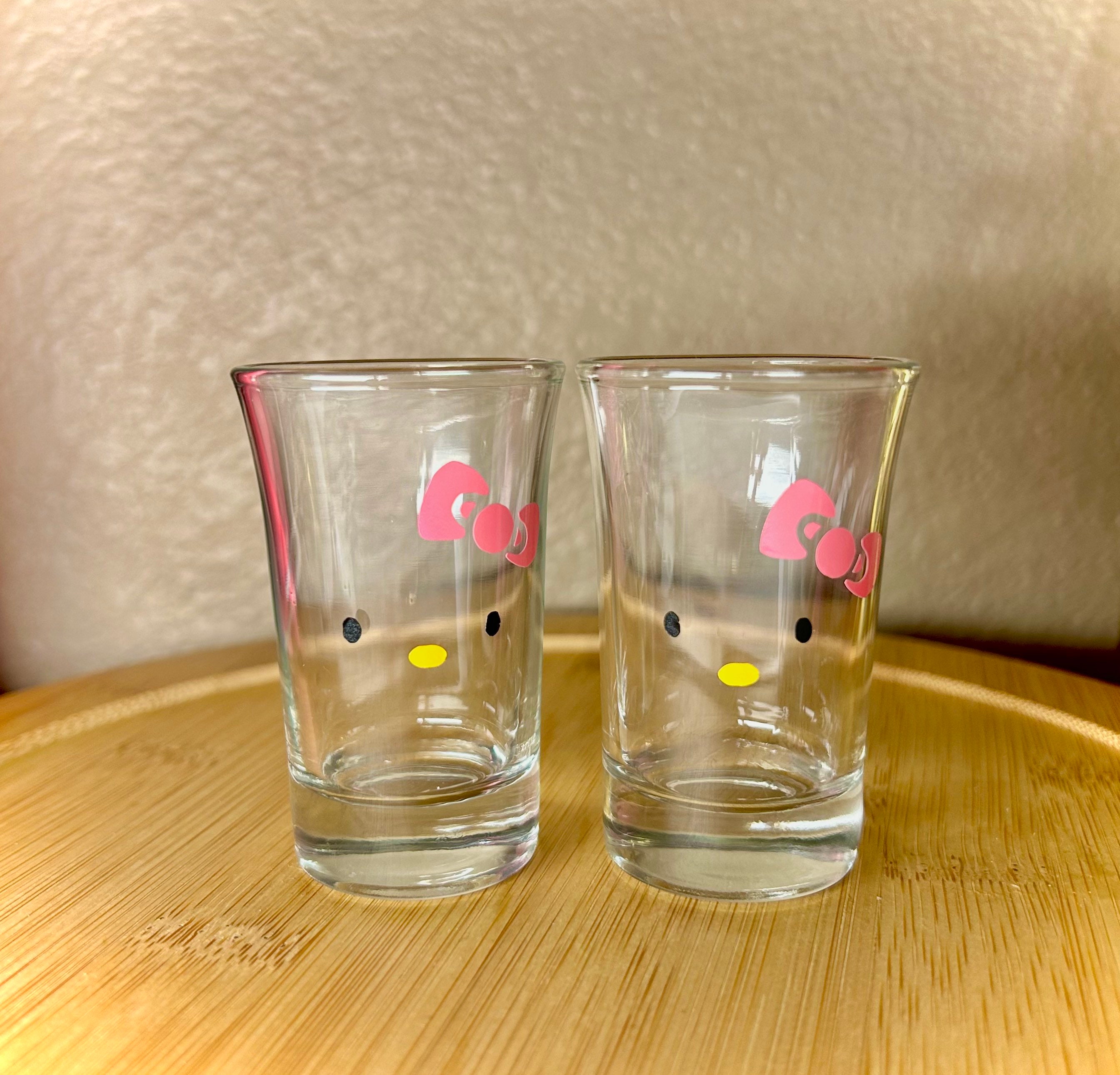 Hello Kitty Theme Shot Glasses (2) - Etsy