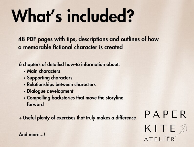 How to Write Compelling Fictional Characters, Strong Backstories and ...