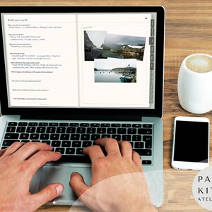 Writer's Gift Set, Author Book Planner Workbook, Goodnotes Digital ...