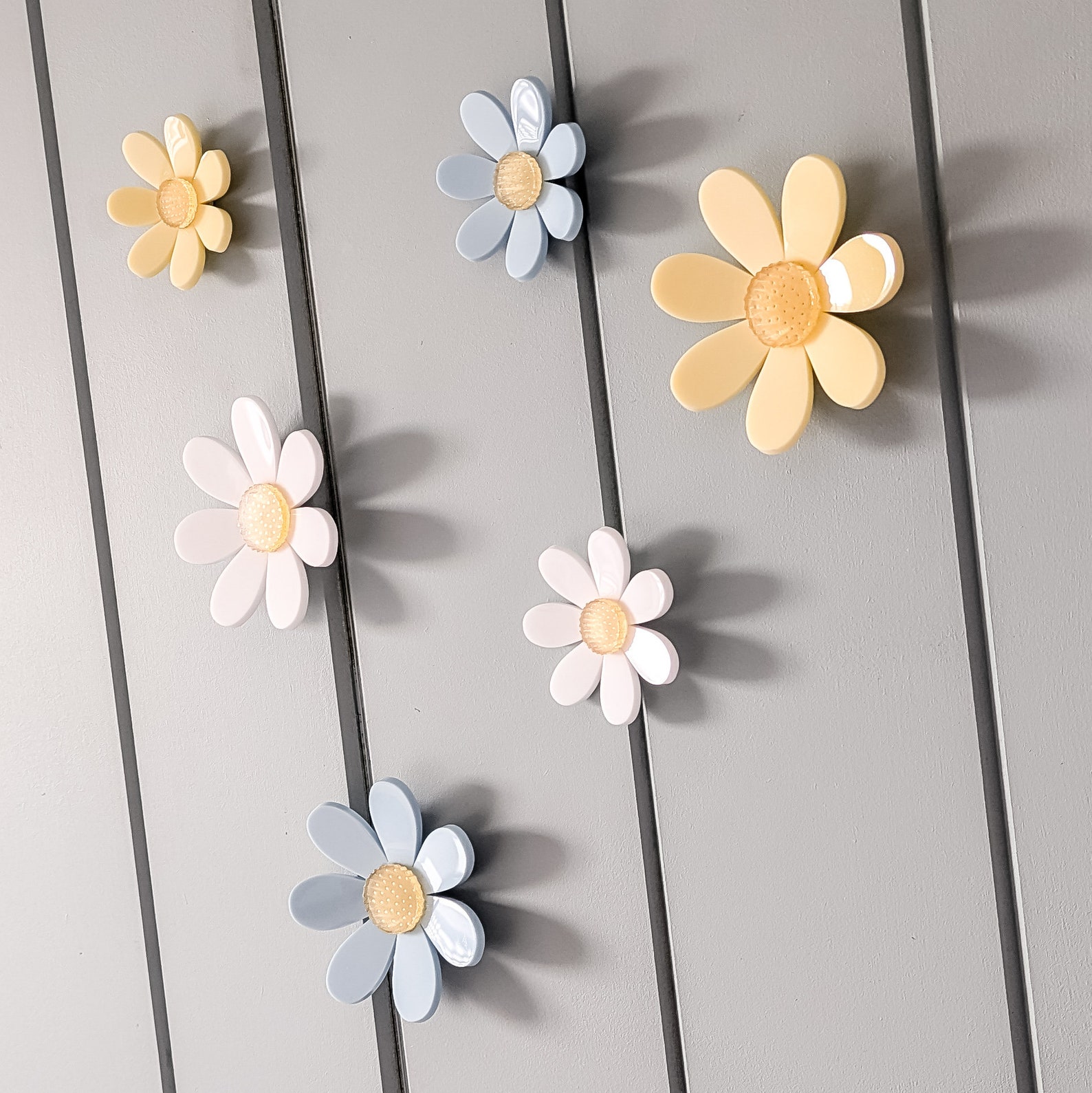 Acrylic Flower Pops | Wall Flowers | Wall Pops | Flowers | Bedroom ...