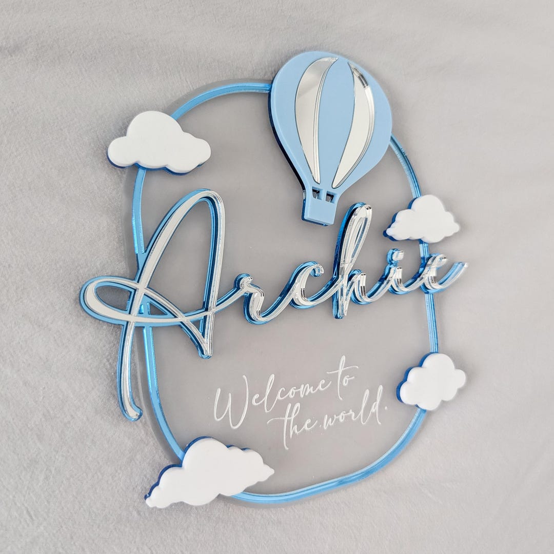 Announcement Plaque | Newborn Photo Shoot | Newborn Announcement ...