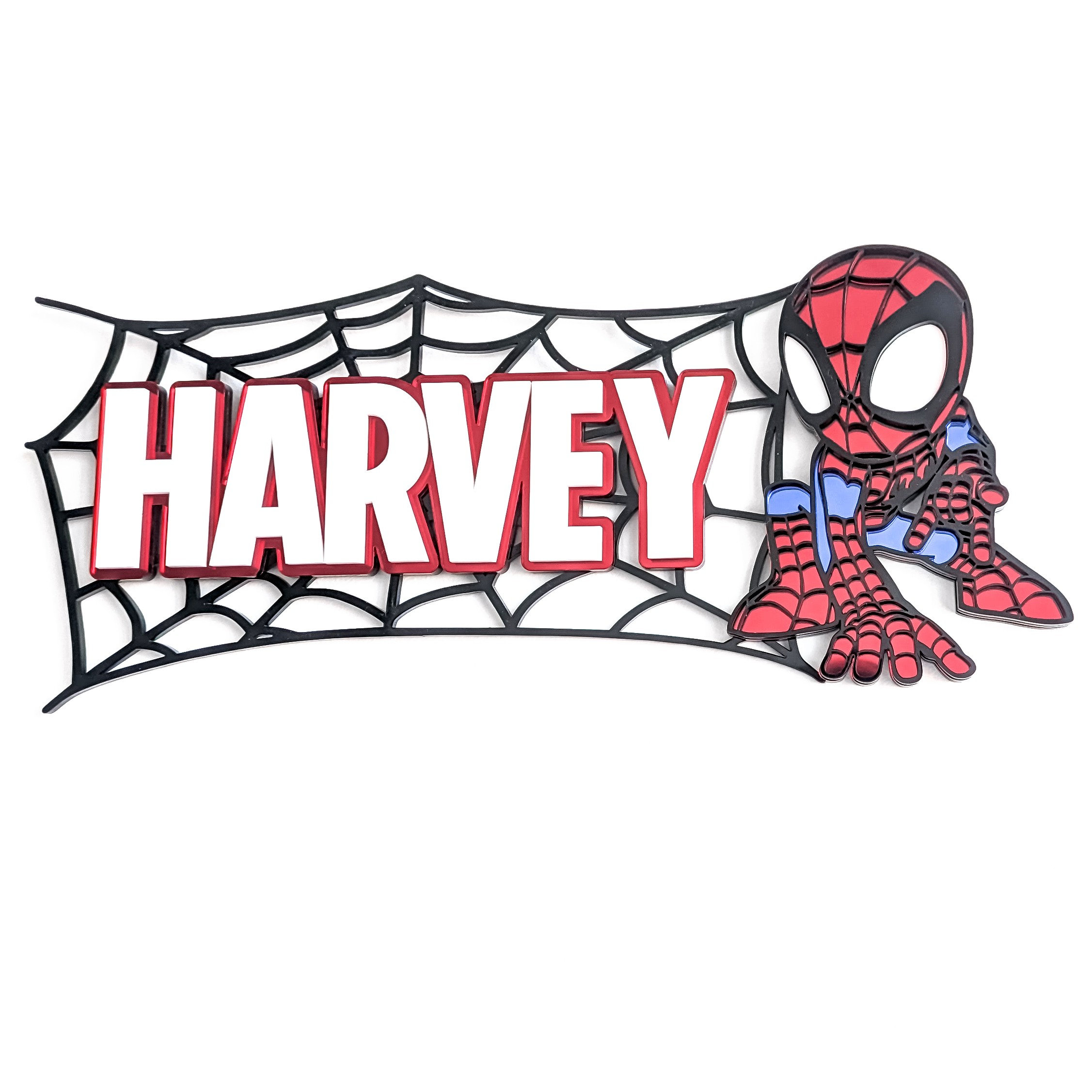 Spiderman Wall Plaque | Spiderman Door Plaque | Christmas Gifts ...