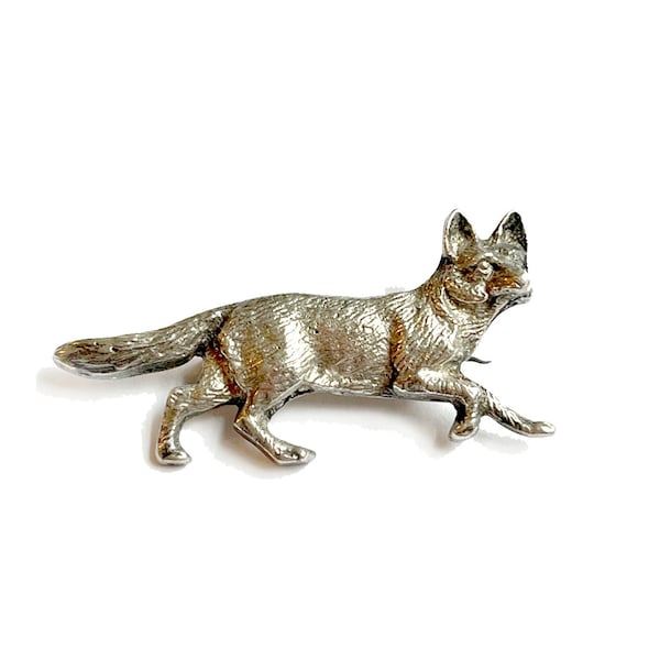 Fox Brooch - Etsy