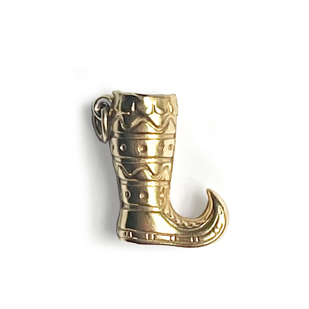 9ct Gold Vintage Boot Charm - Etsy