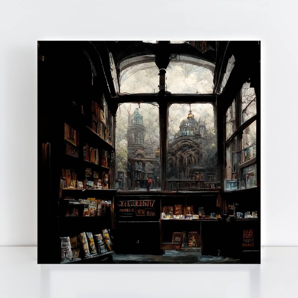 Old Bookstore Print - Etsy