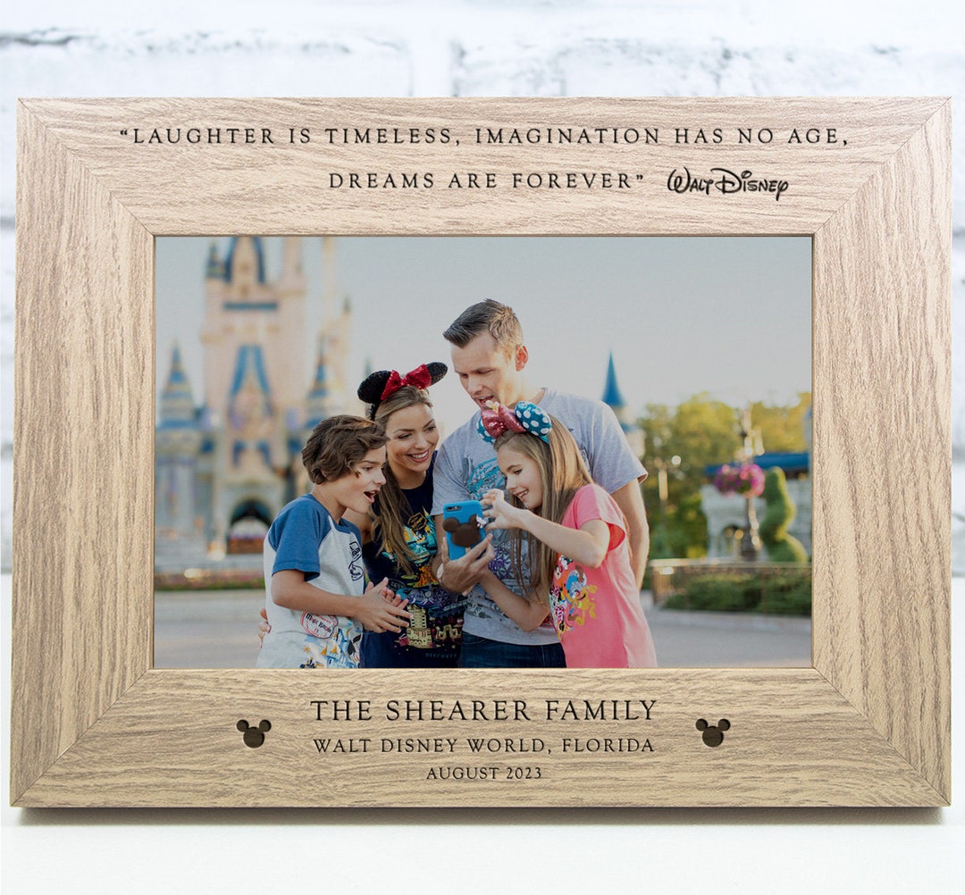 Personalised Disney Photo Frame - Etsy UK