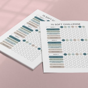 75 Soft Challenge, Track Your Progress and Achieve Your Health Goals ...