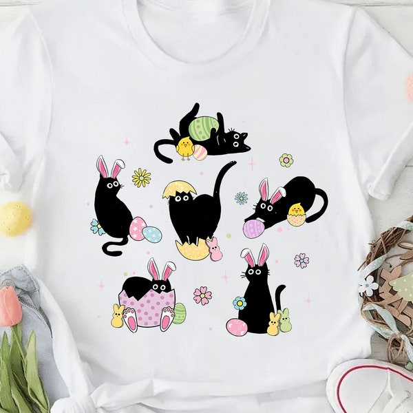Black Cat Easter - Etsy
