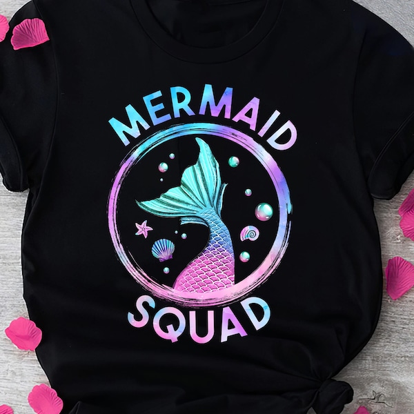 Mermaid Squad - Etsy