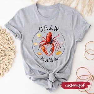 Personalized Crawfish Boil Crew Shirt, Custom Craw Daddy Craw Mama Craw ...
